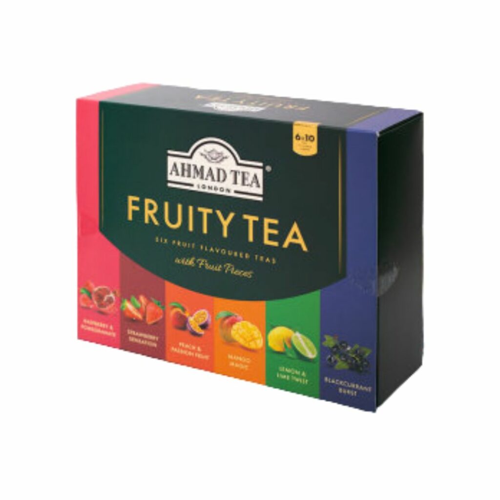 Té AHMAD TEA- FRUITY TEA COLLECTION 60 sachets – Mi Punto Café